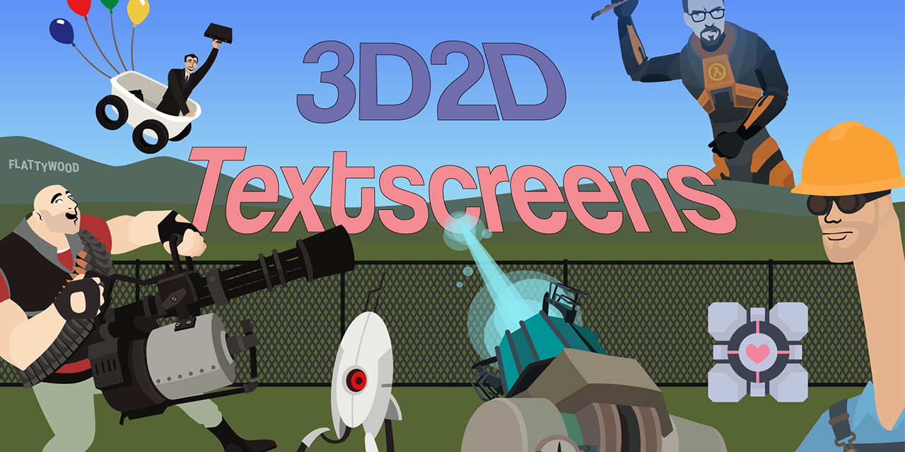 3D2D Textscreens - Garry's Mod Workshop Addon